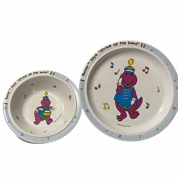 Kitchen | Vintage Barney Bowl And Plate | Poshmark